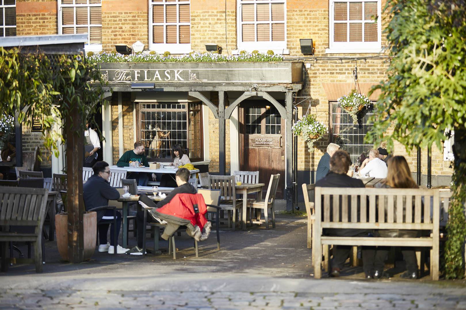 The Flask - Fuller's Pub and Restaurant in Highgate